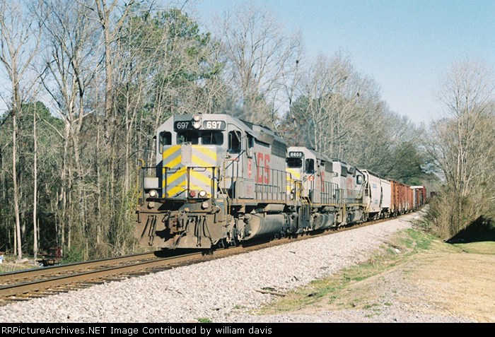 KCS'S Transcontinental Division Meridian Sub